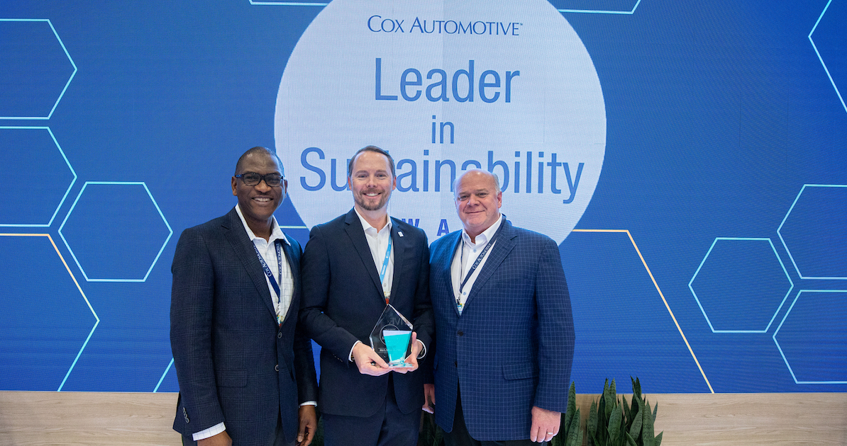 Cox Automotive Presents 2023 Leader in Sustainability Award to Mark ...