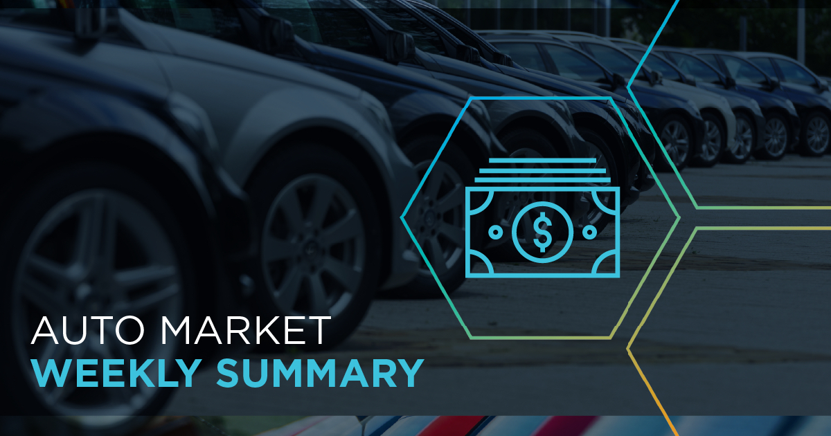Auto Market Weekly Summary - Cox Automotive Inc.