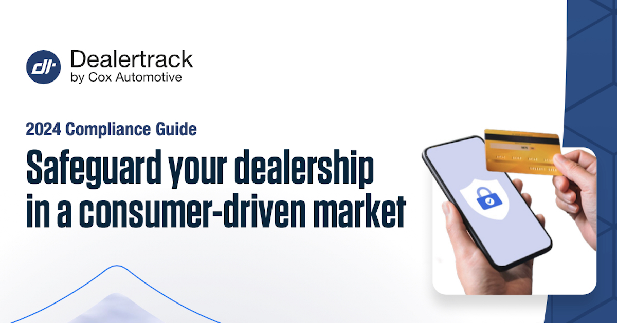 Cox Automotive Releases Dealertrack 2024 Compliance Guide - Cox ...
