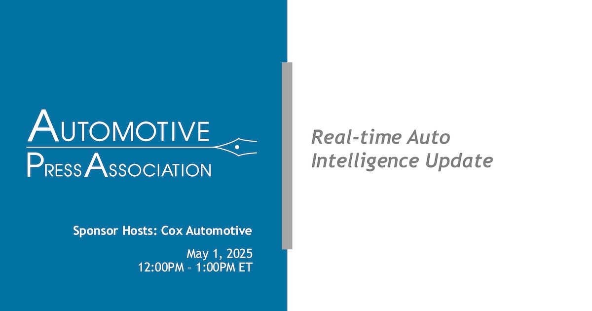 Cox Automotive Joins the Automotive Press Association’s Real-Time Auto ...